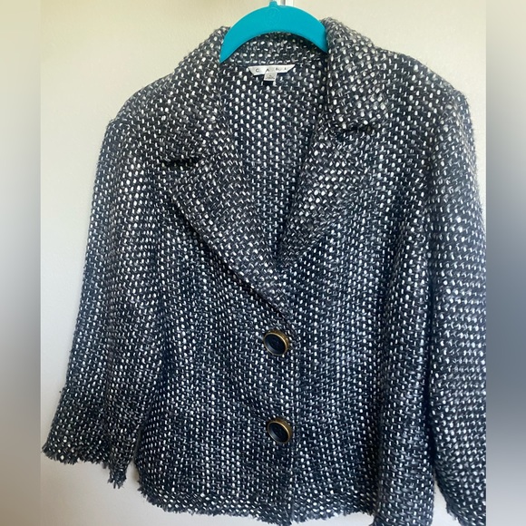CAbi | Jackets & Coats | Cabi Tweed Blazer Its In Great Shape Only Worn ...